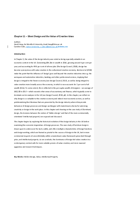 (PDF) Silent Design