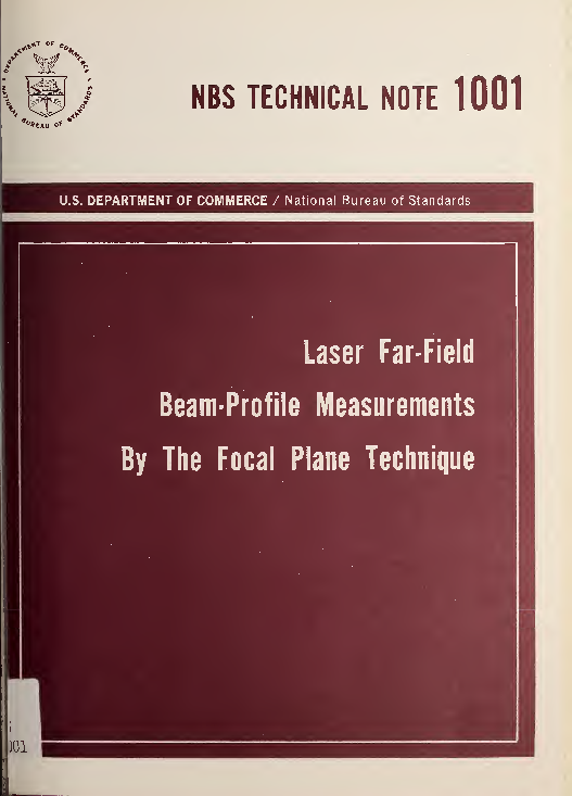 (PDF) Laser far-field beam-profile measurements by the focal plane technique | Gordon Day ...