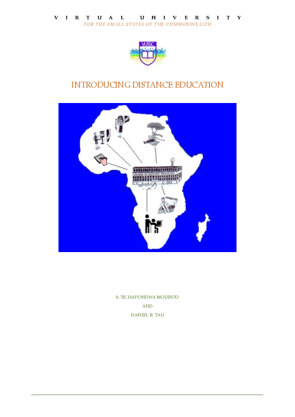 (PDF) Introducing Distance Education