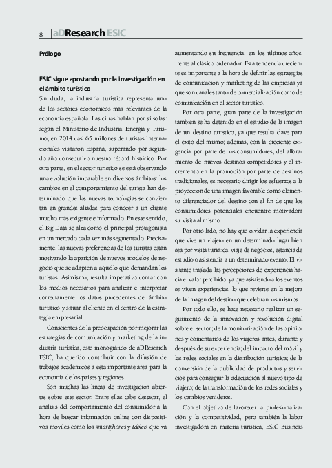 (PDF) Marketing Communication and Sport Tourism. Application of Empathy ...