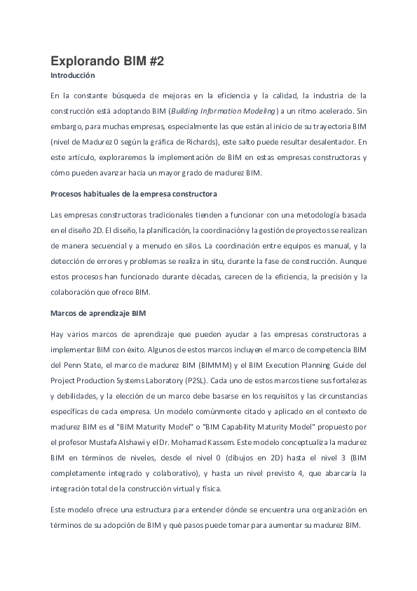 (PDF) Explorando BIM #2