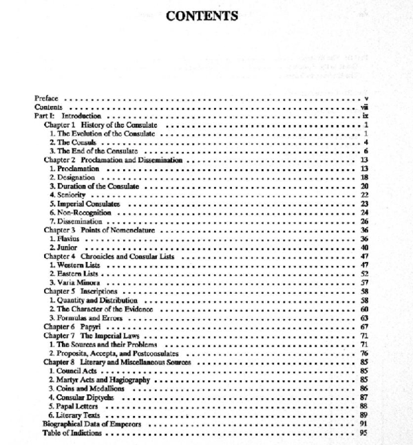 (PDF) Consuls of the Later Roman Empire