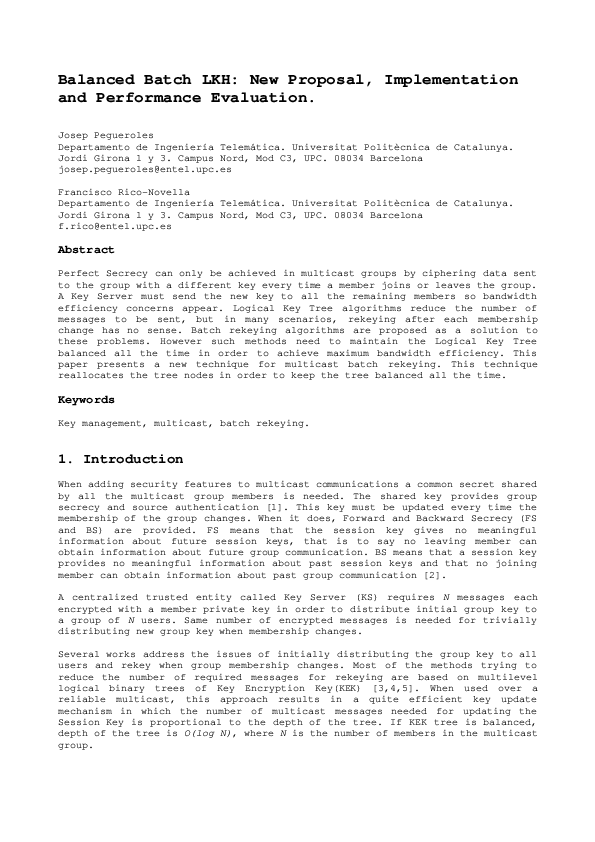 (PDF) Balanced batch LKH: new proposal, implementation and performance evaluation