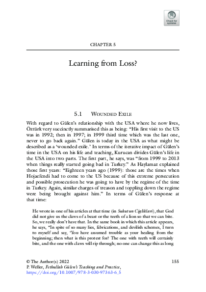 (PDF) Learning from Loss?