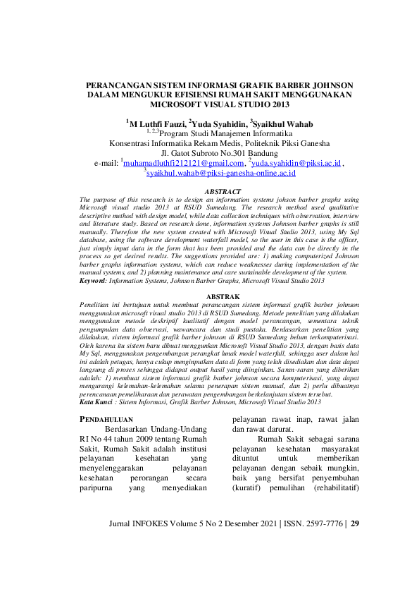 (PDF) Perancangan Sistem Informasi Grafik Barber Johnson Dalam Mengukur ...