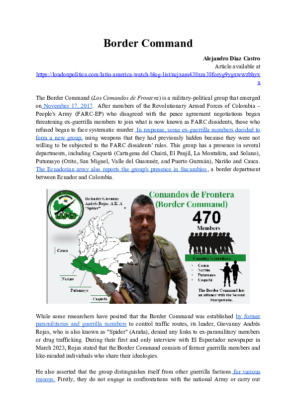 (DOC) Border Command | Alejandro Diaz - Academia.edu