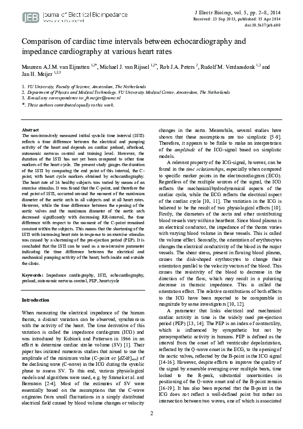 (PDF) Comparison of cardiac time intervals between echocardiography and ...