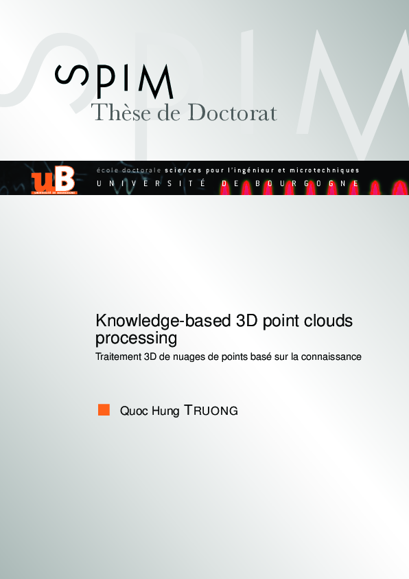Pdf Knowledge Based 3d Point Clouds Processing Quoc Anh Truong