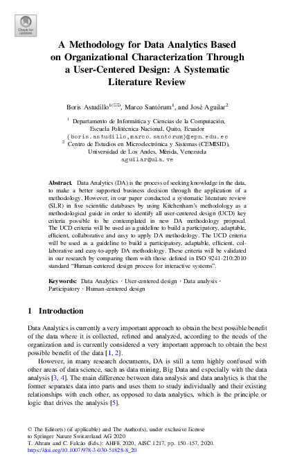 (PDF) A Methodology for Data Analytics Based on Organizational ...