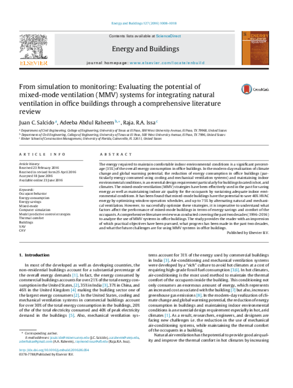 (PDF) From simulation to monitoring: Evaluating the potential of mixed ...