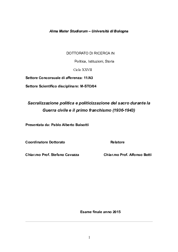 (PDF) The sacralization of politics and the politization of the sacred ...