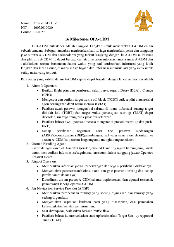 (PDF) 16 Milestones of a-cdm