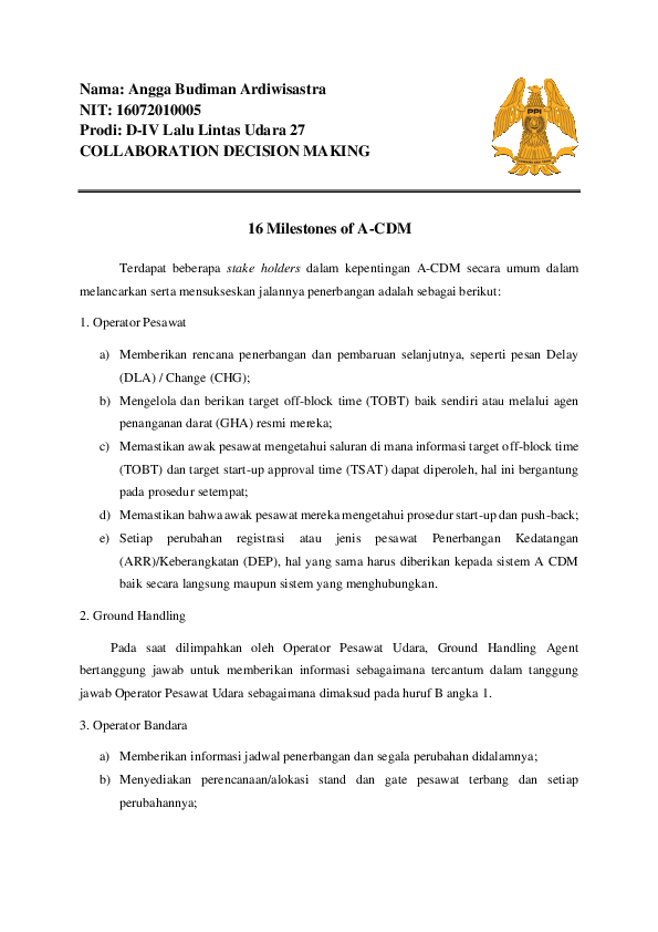 (PDF) 16 Milestones of CDM