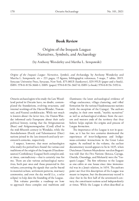 (PDF) OA121 Williamson Review of Wonderley and Sempowski for Academia edu