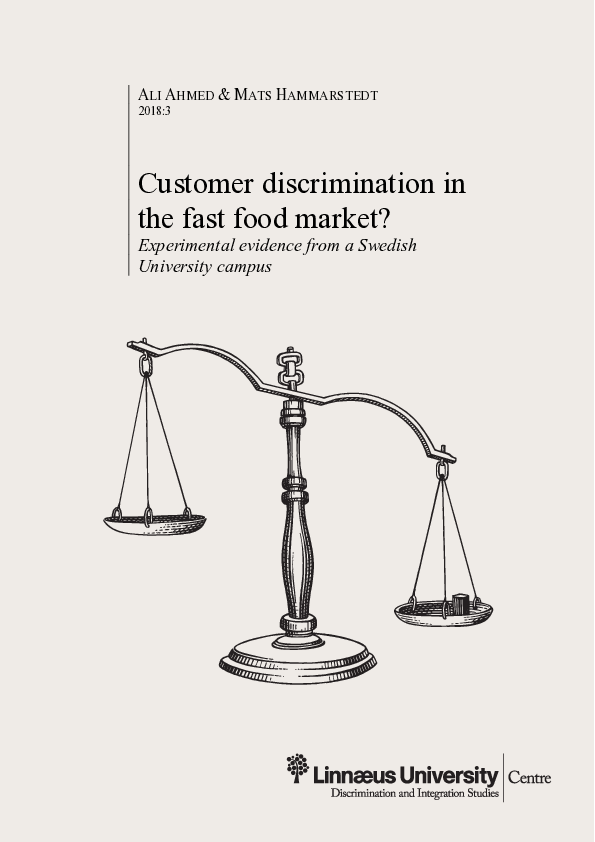 (PDF) Customer Discrimination in the Fast Food Market? Experimental ...
