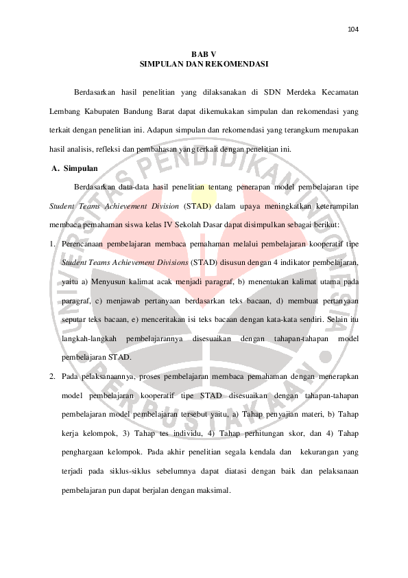 (PDF) Penerapan Model Pembelajaran Kooperatif Tipe Student Teams Achievement Divisions (Stad ...