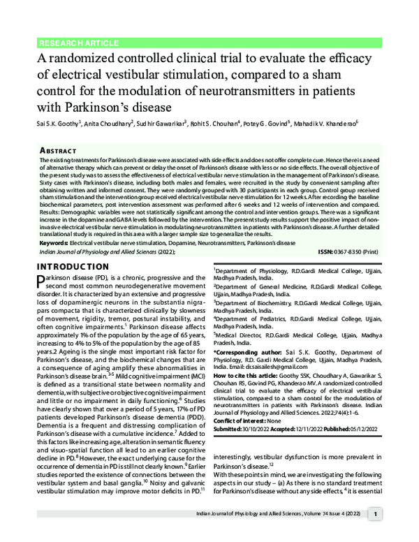 (PDF) A randomized controlled clinical trial to evaluate the efficacy ...