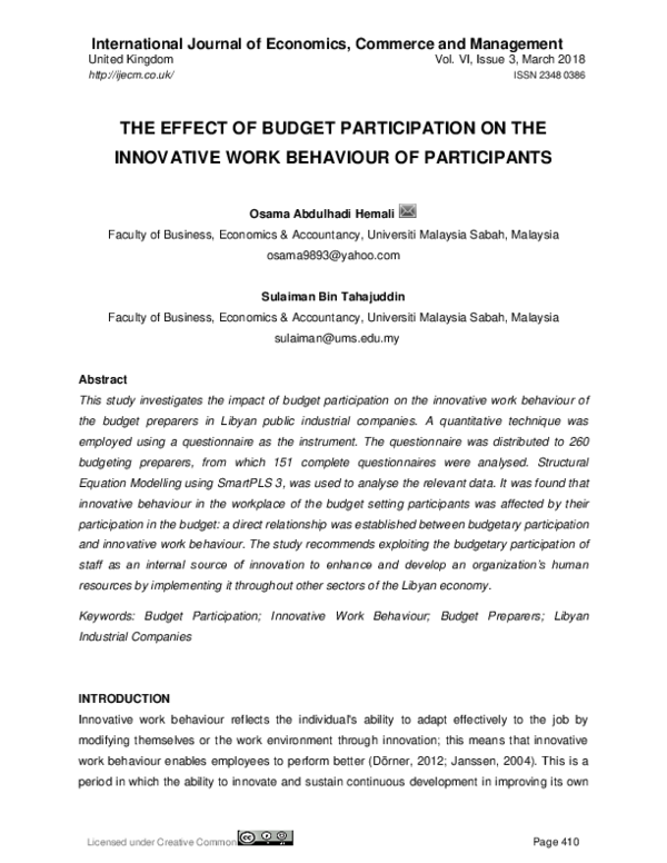 (PDF) International Journal of Economics, Commerce and Management THE ...