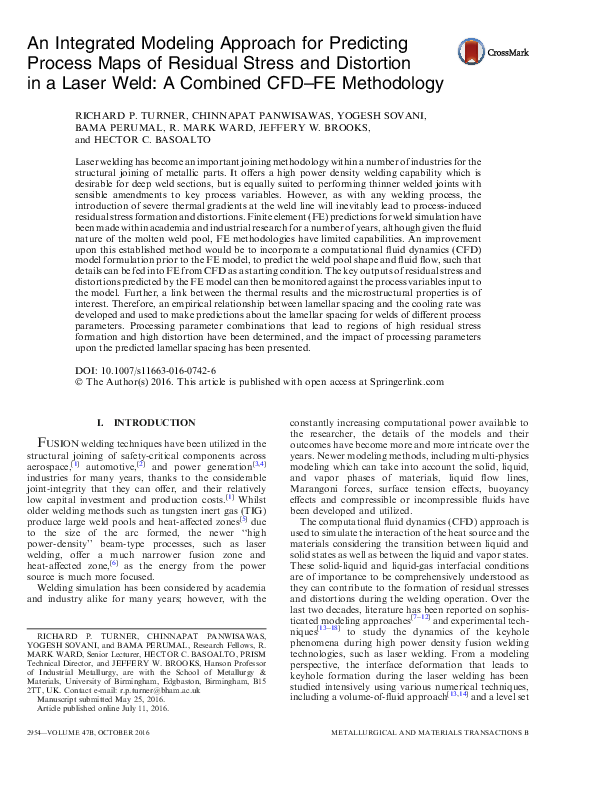 (PDF) An Integrated Modeling Approach for Predicting Process Maps of ...