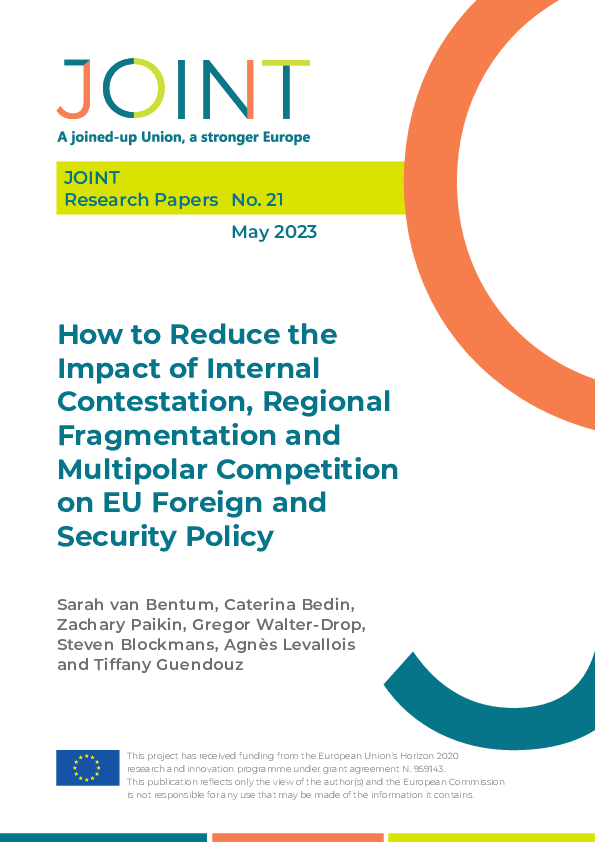 (PDF) How to Reduce the Impact of Internal Contestation, Regional ...