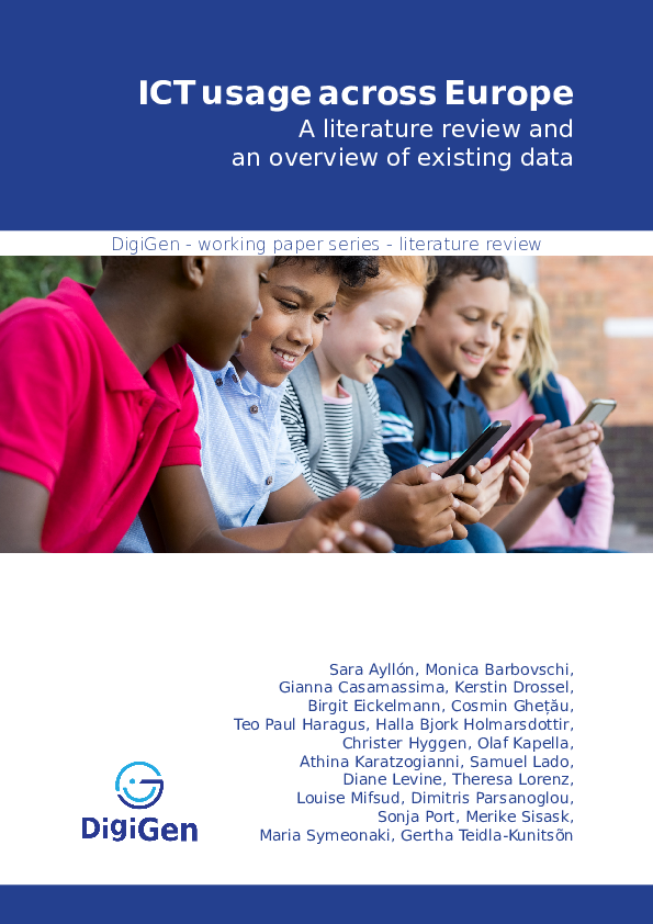 (PDF) ICT usage across Europe: A literature review and an overview of ...