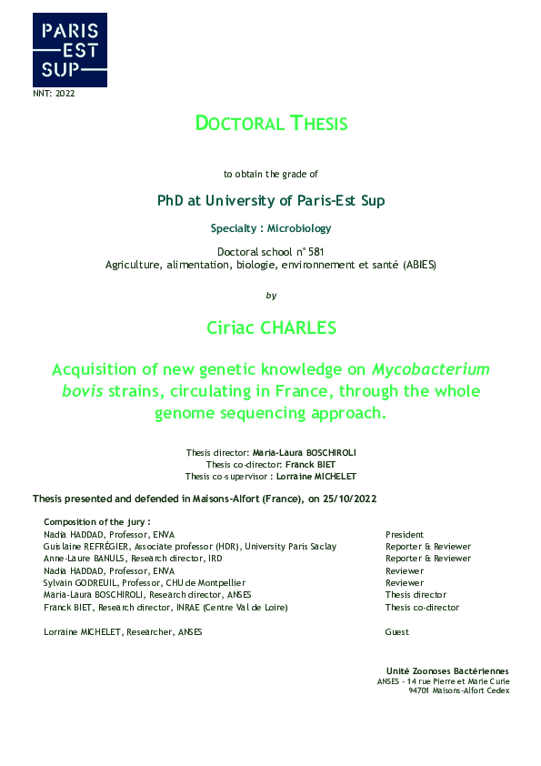 (PDF) Final PhD Thesis Report PhD 06- PEMbo From genotype to phenotype ...