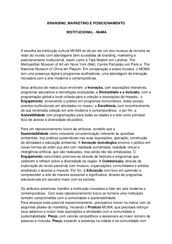 (PDF) BRANDING, MARKETING E POSICIONAMENTO