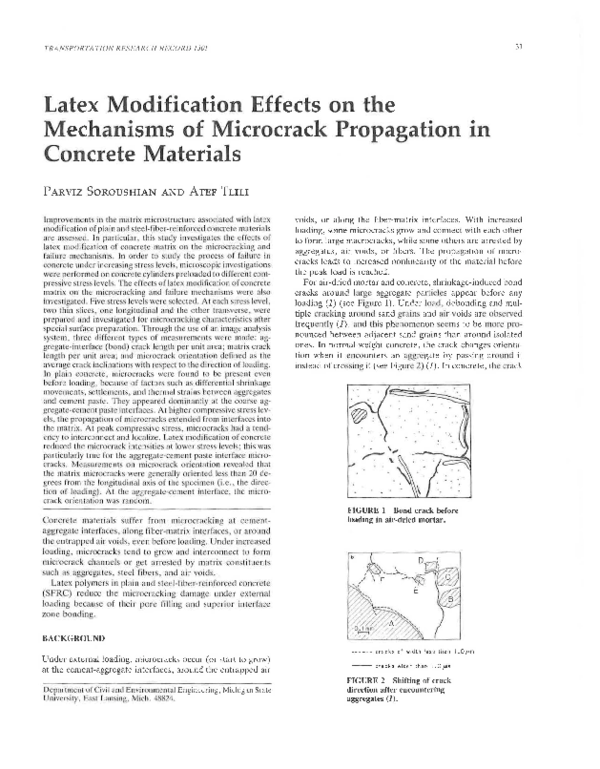 (PDF) Latex Modification Effects on the Mechanisms of Microcrack ...