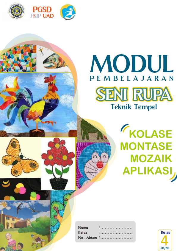 (PDF) Modul Pembelajaran Seni Rupa Kreasi Teknik TempelKolase, Montase ...