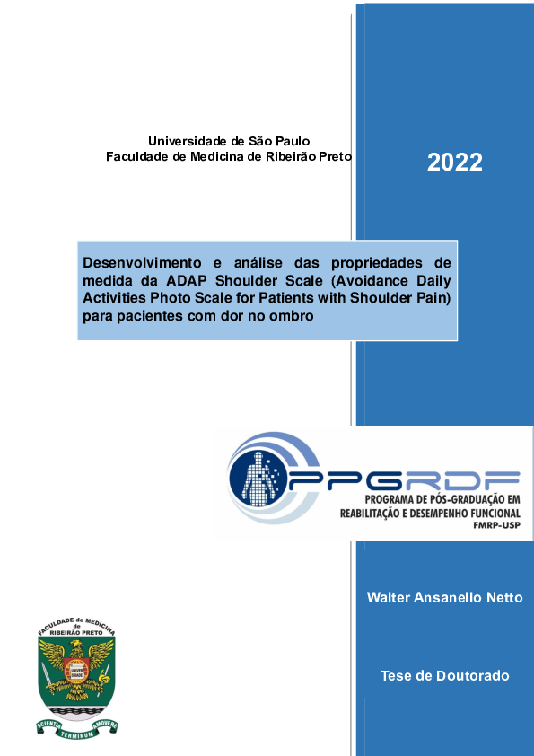 (PDF) Desenvolvimento e análise das propriedades de medida da ADAP ...