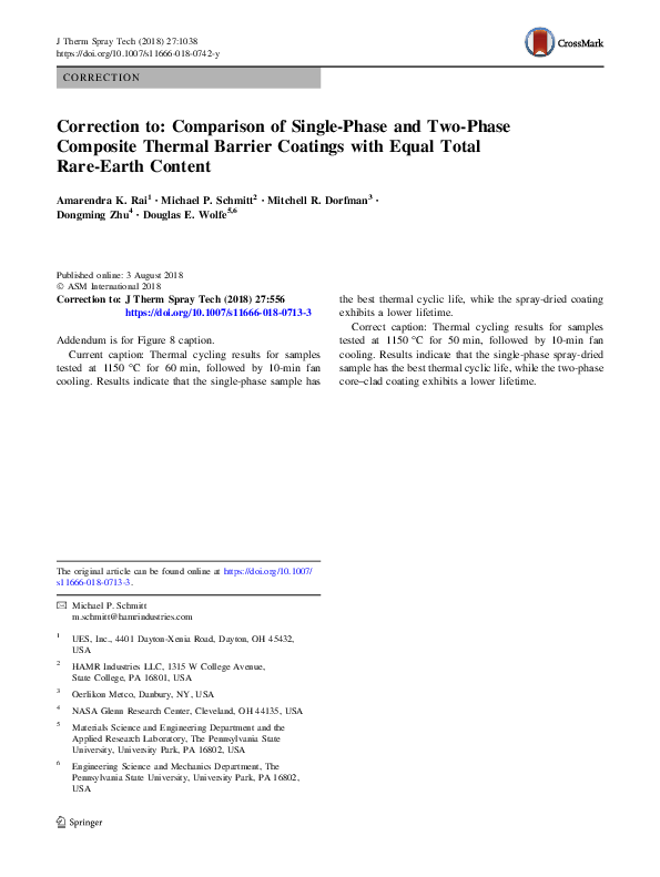 (PDF) Correction to: Comparison of Single-Phase and Two-Phase Composite ...