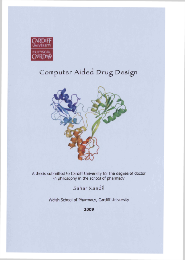 (PDF) Computer Aided Drug Design