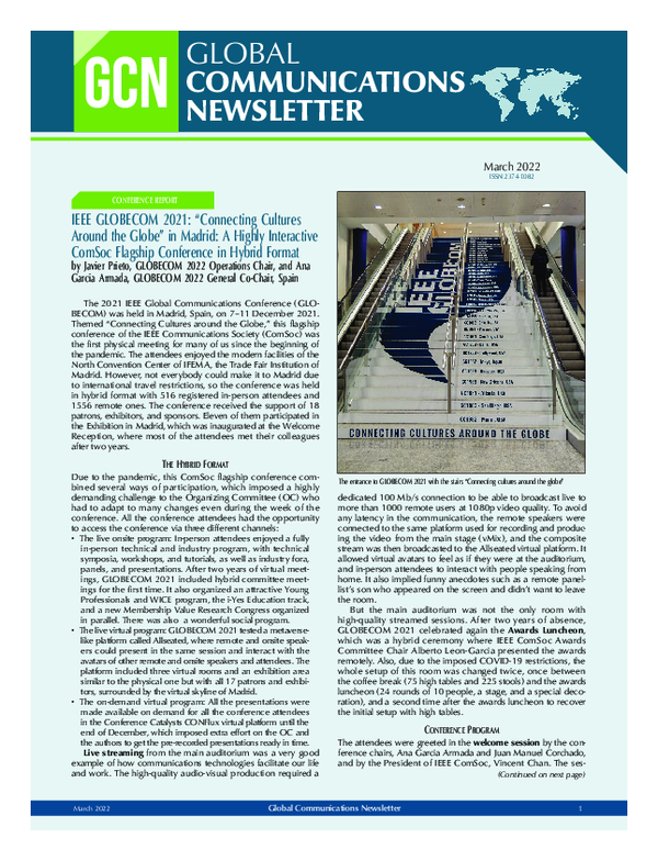 (PDF) Global Communications Newsletter
