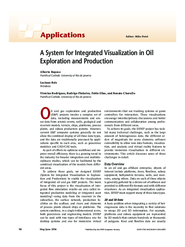 (PDF) A System for Integrated Visualization in Oil Exploration and ...