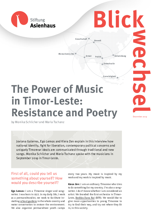 (PDF) The Power of Music in Timor-Leste: Resistance and Poetry