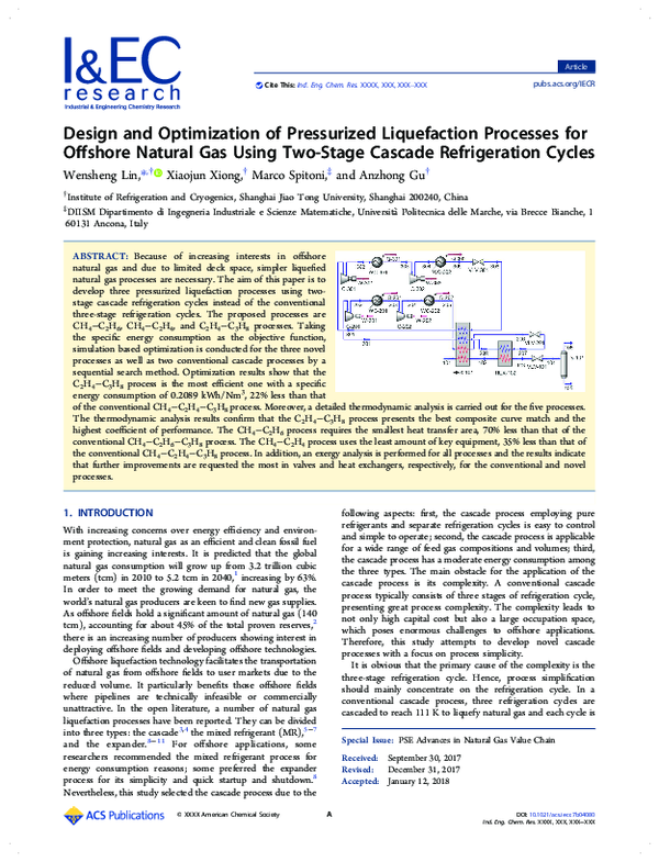 (PDF) Design and Optimization of Pressurized Liquefaction Processes for ...