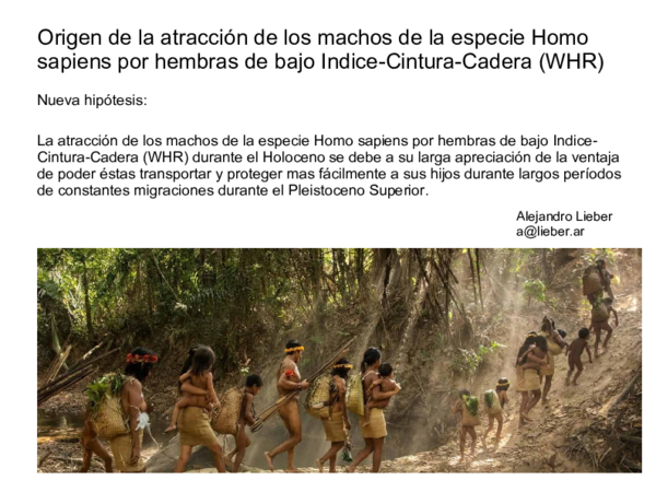 (PDF) Origen de la atracción de los machos de la especie Homo sapiens ...