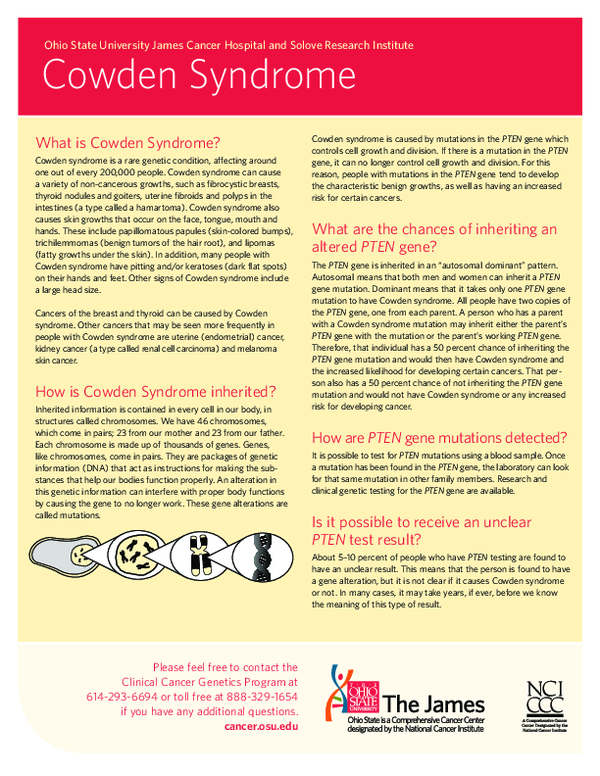 (PDF) Cowden syndrome