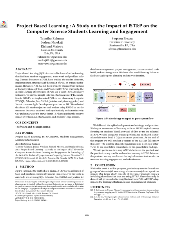 (PDF) Project Based Learning