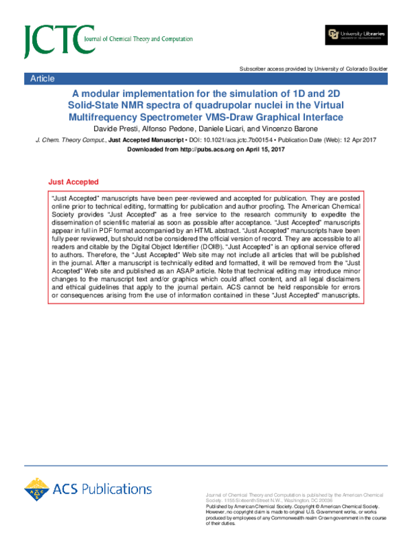 (PDF) A modular implementation for the simulation of 1D and 2D Solid ...