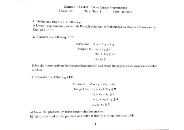 (PDF) Term test 1