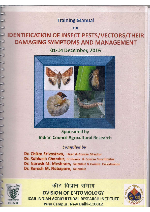 (PDF) Sustainable insect pest management in vegetable crops (1)