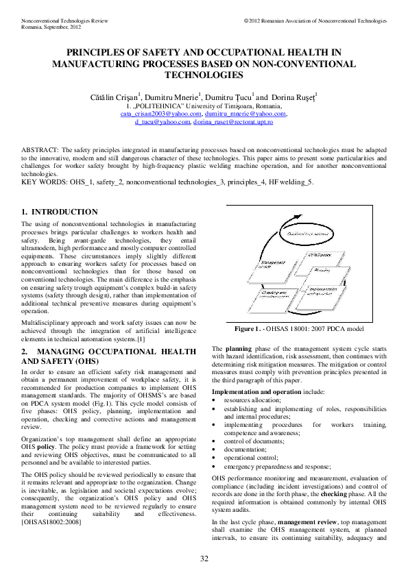 (PDF) Principles of Safety and Occupational Health in