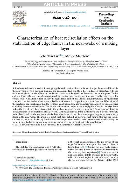 (PDF) Characterization of heat recirculation effects on the ...