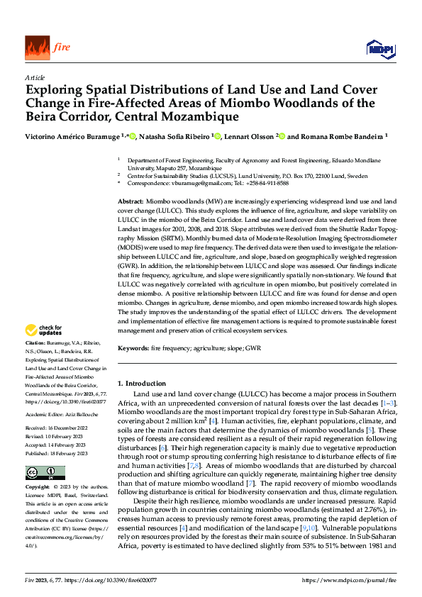 (PDF) Exploring Spatial Distributions of Land Use and Land Cover Change ...