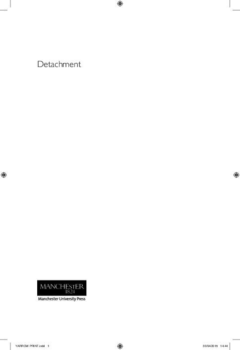 (PDF) Detachment, difference and separation: Lévi Strauss at the ...