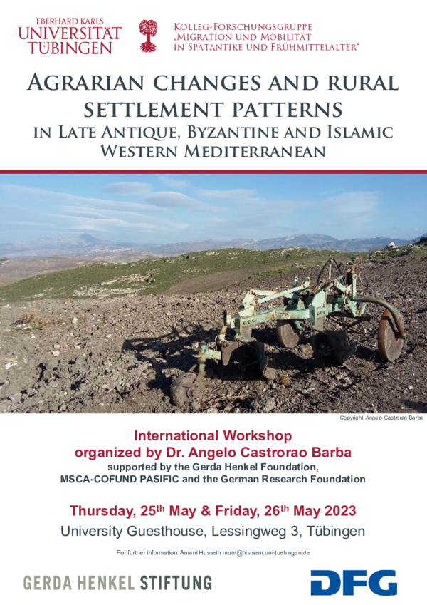 (PDF) Programme - Agrarian changes and rural settlement patterns in ...