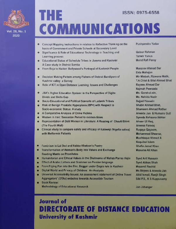 (PDF) Concept Mapping Instructions in relation to Reflective Thinking ...