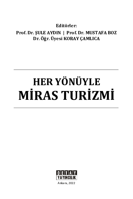 (PDF) Kültürel Miras ve Dijital Dönüşüm