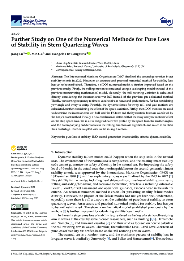 (PDF) Further Study on One of the Numerical Methods for Pure Loss of ...